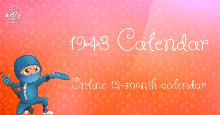 1943 Calendar | Mega Fanon Familypedia Wiki | Fandom