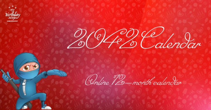 2042 Calendar | Mega Fanon Familypedia Wiki | Fandom