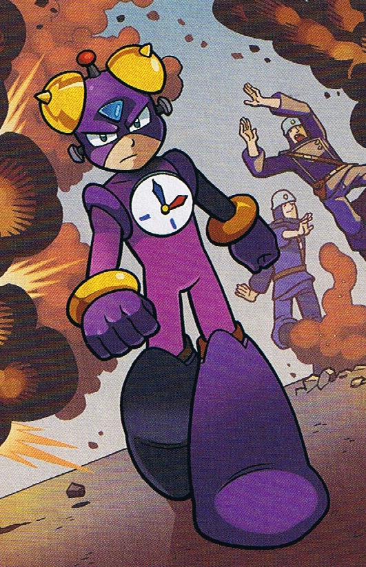 Time Man | Mega Man: Cyber Chronicles Wiki | Fandom