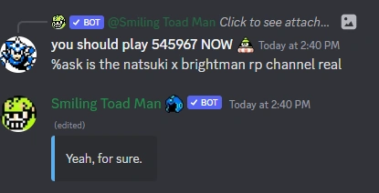 Natsuki x brightman rp channel | Mega Man Maker Culture Wiki | Fandom