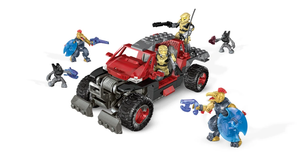 Red UNSC Spade | Mega Bloks Halo Wars Wiki | Fandom