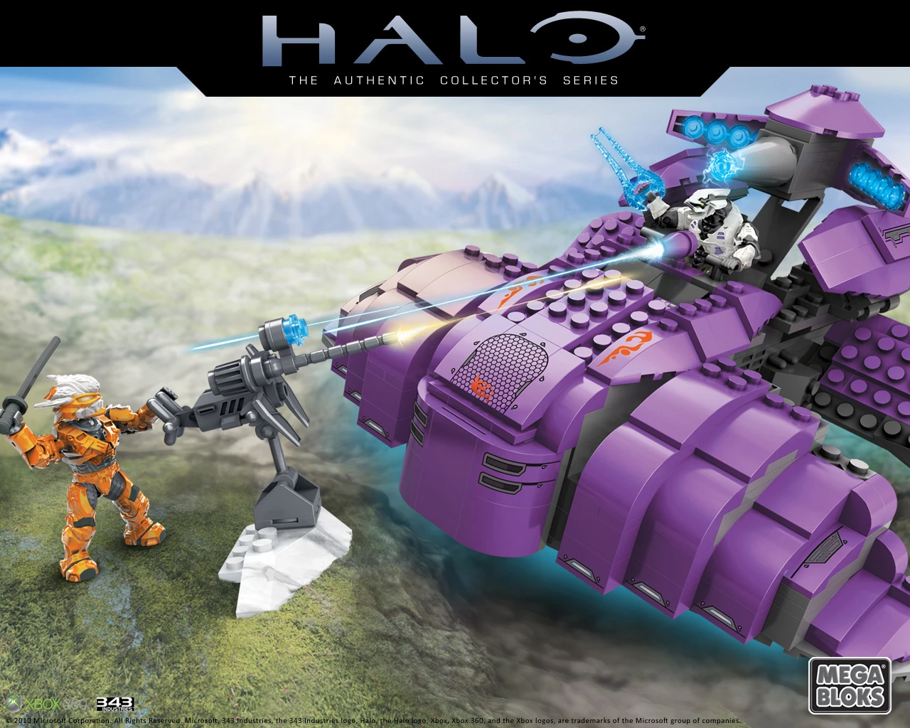 Halo Mega Bloks Wraith