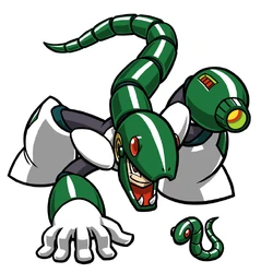 Snake Man Megaman