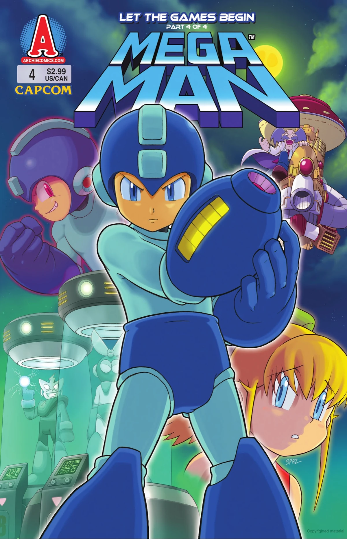 Mega Man Issue 4 (Archie Comics) | MMKB | Fandom