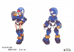 Megaman Zx Model X