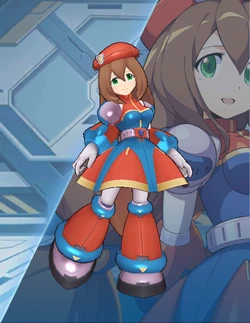 Megaman X Iris And Colonel