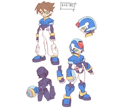 Megaman Zx Model X