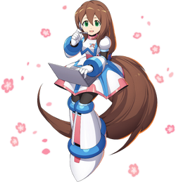 Megaman X Iris And Colonel