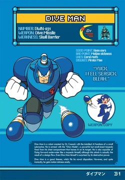 Dive Man Megaman