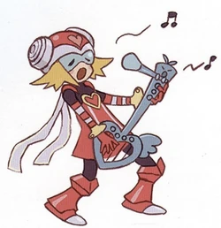 Megaman And Harp Note