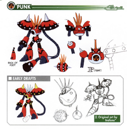Punk Mega Man Battle Network 3