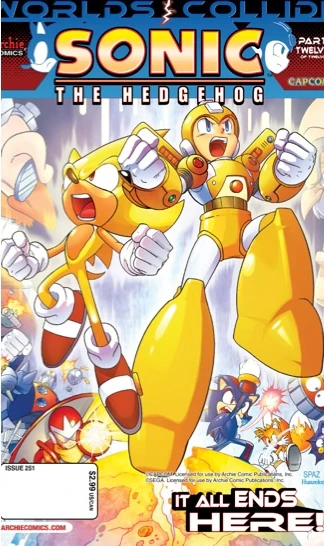 Archie Sonic the Hedgehog Issue 251 | The Archie Megaman Wiki | Fandom
