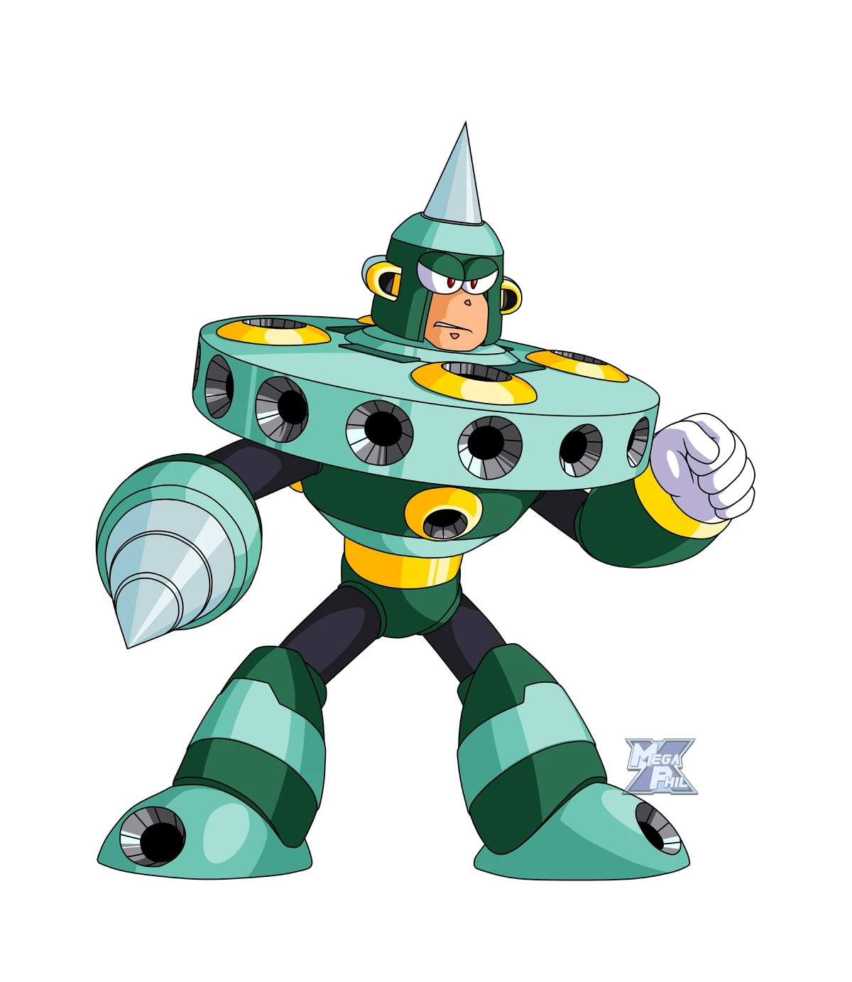 Spike Man (Unlimited 2) | Mega Man Fanon Wiki | Fandom