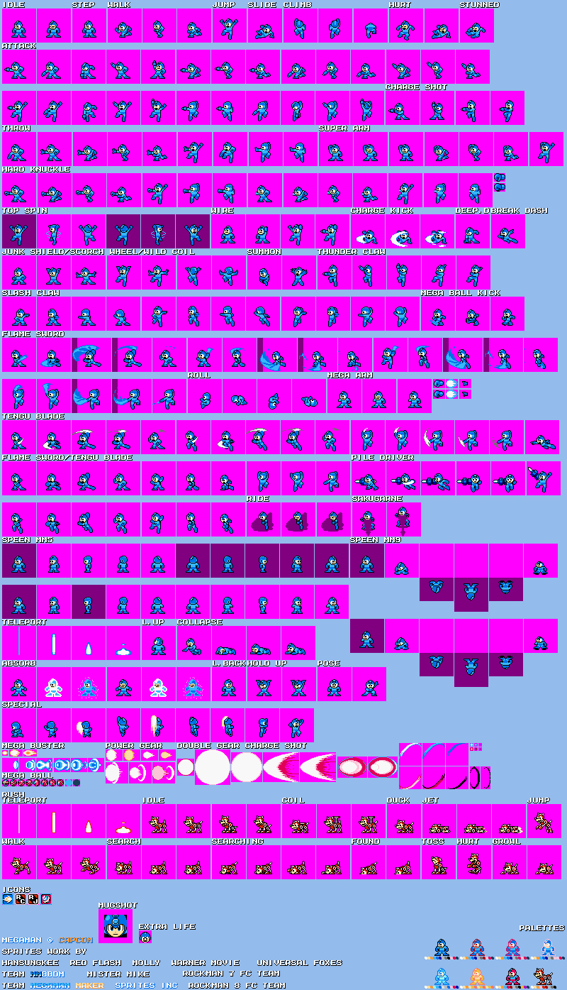 8 Bit Protoman Shooting