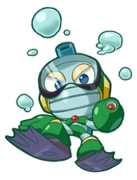 Bubble Man | Mega Man Fanon Wiki | Fandom