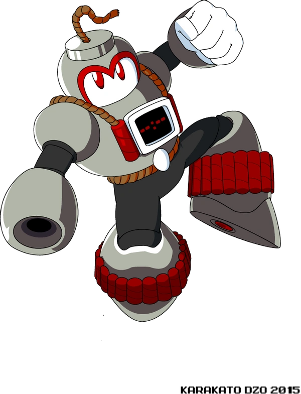 Boom Man (Rock Force) | Mega Man Fanon Wiki | Fandom