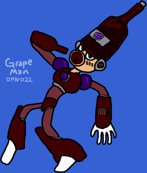 Grape Man | Mega Man Fanon Wiki | Fandom