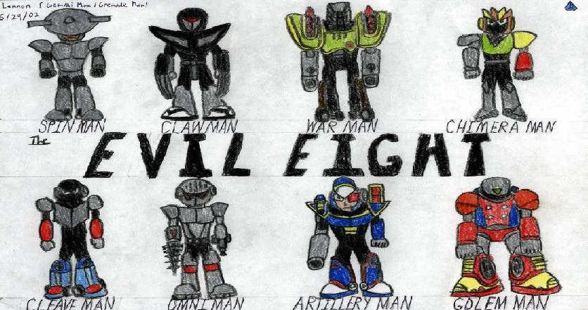 Evil Eight | Mega Man Teams Wiki | Fandom