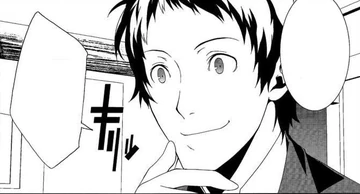 Persona 4 Adachi Face