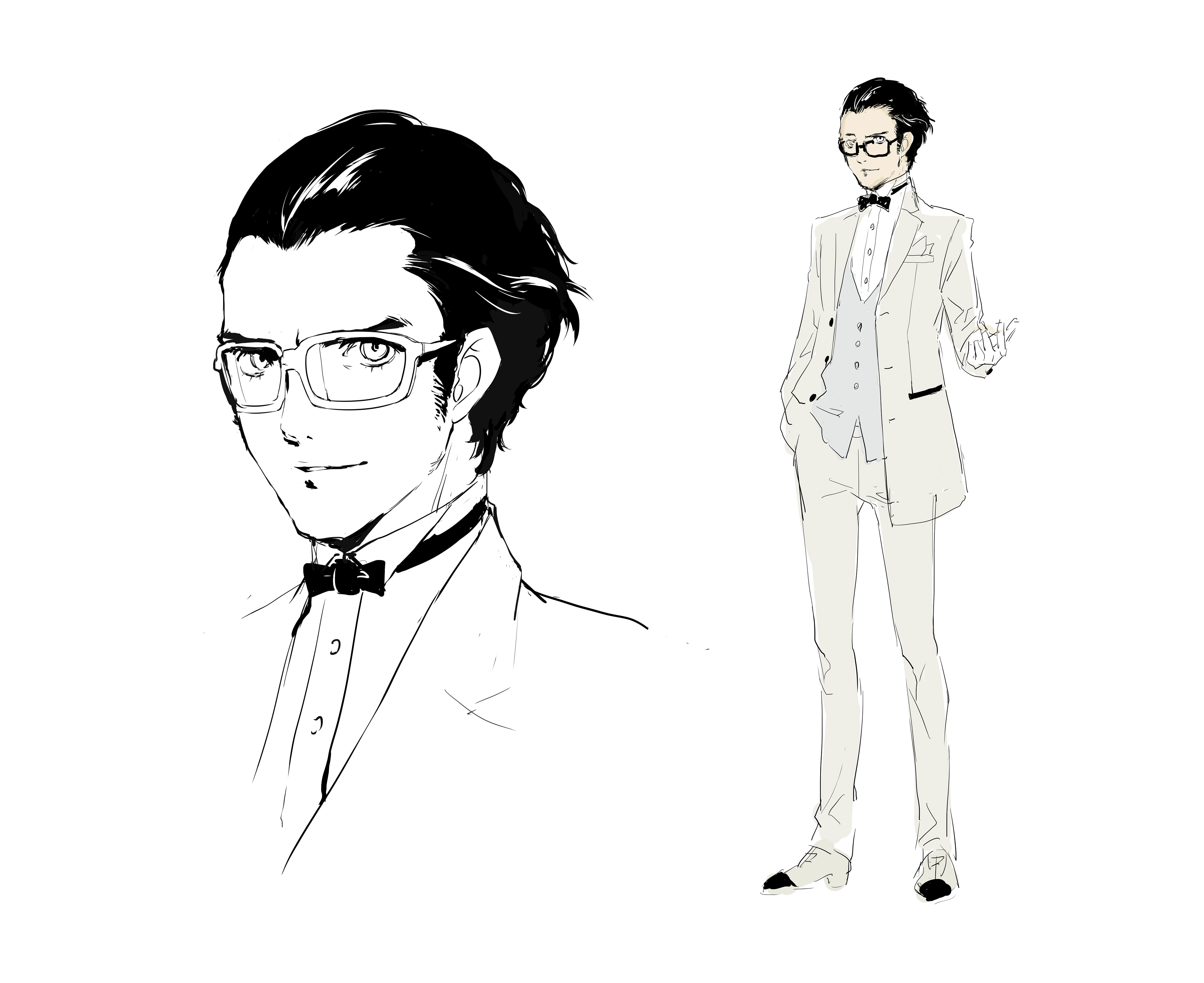 Takuto Maruki in P5 Tactica by Emmajh97 on DeviantArt