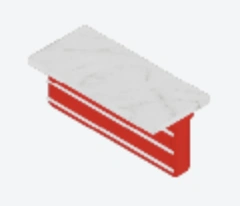 Diner Red Counter Long | Megaplanet Wiki | Fandom
