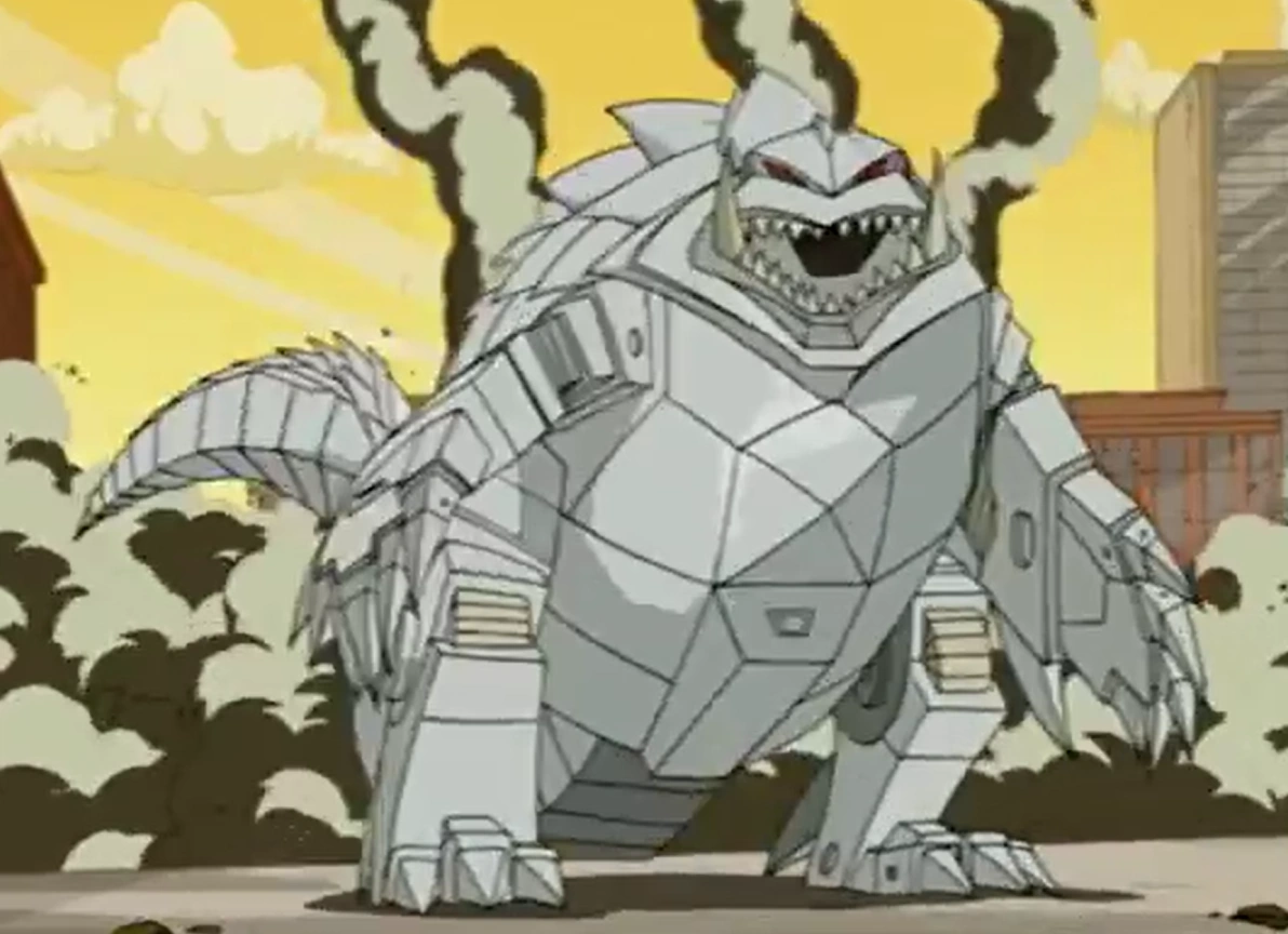 Turtle Monster Prisoner | Megas XLR Wiki | Fandom