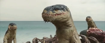 Ichthyostega | Meg book series Wiki | Fandom