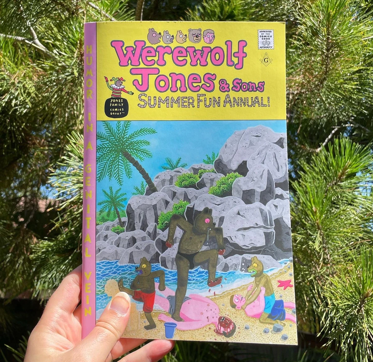 Werewolf Jones & Sons Summer Fun Annual | Megg, Mogg & Owl Wiki | Fandom