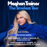 The Timeless Tour | The Meghan Trainor Wiki | Fandom