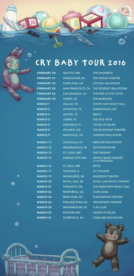 Cry Baby Tour | Melanie Martinez Wiki | Fandom