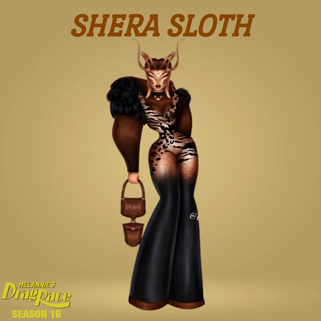 Shera Sloth | Melannie's Drag Race Wiki | Fandom