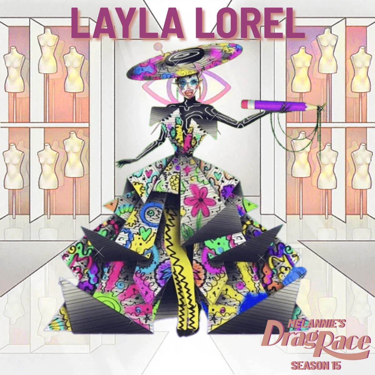 Layla Lorel | Melannie's Drag Race Wiki | Fandom