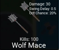 Wolf Mace | Melees & Blood Wiki | Fandom
