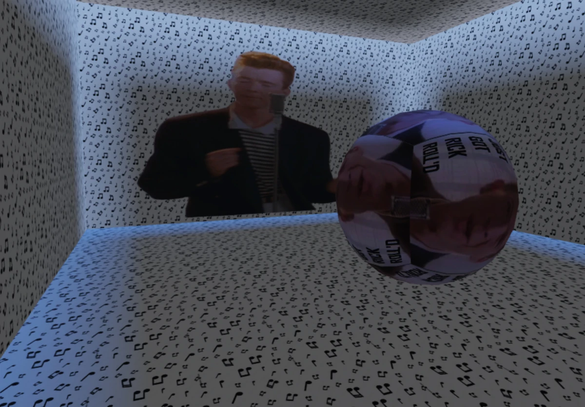 Rick roll room | Meme Asylum Wiki | Fandom