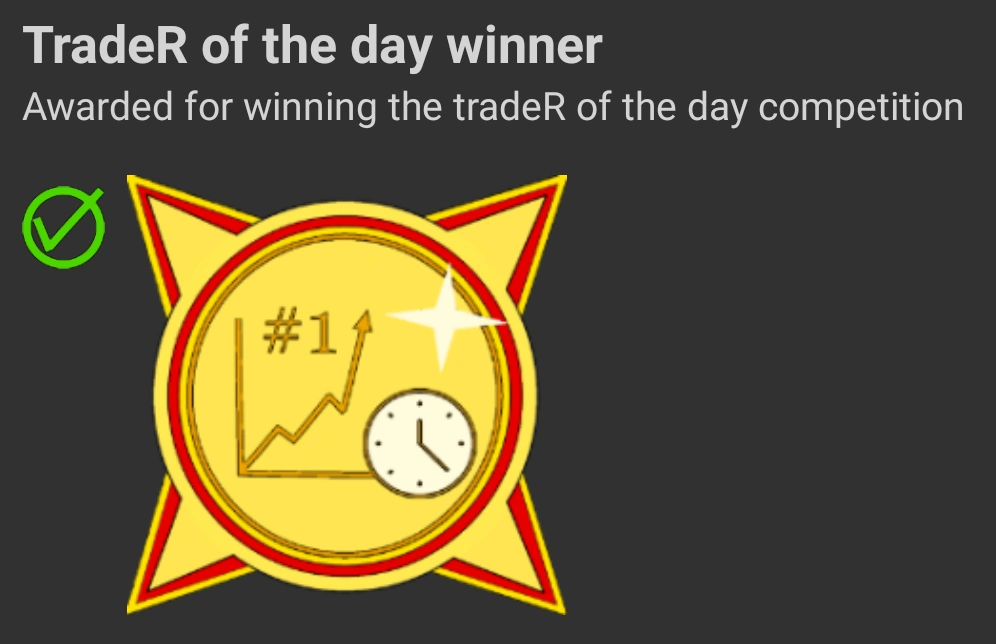 TradeR of the day badge guide | Meme Exchange Wiki | Fandom