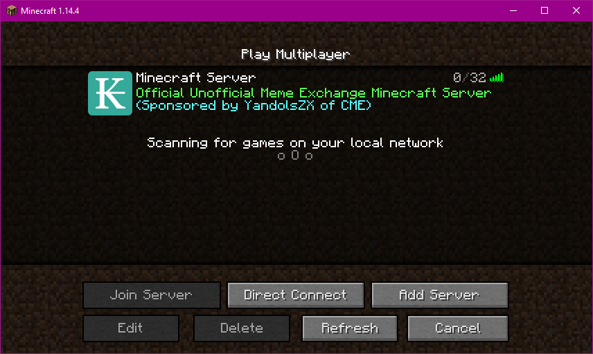 Meme Exchange Minecraft Server | Meme Exchange Wiki | Fandom