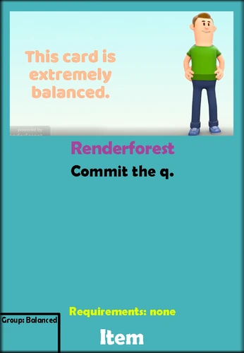 Renderforest | Meme machine card game Wiki | Fandom