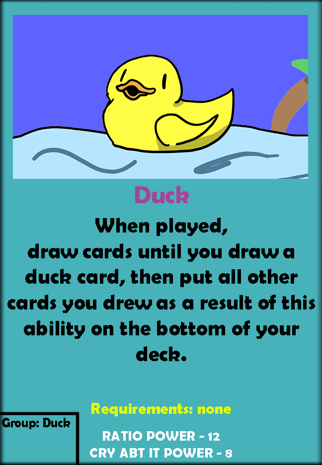 Duck | Meme machine card game Wiki | Fandom