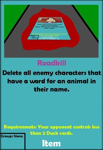 Roadkill | Meme machine card game Wiki | Fandom