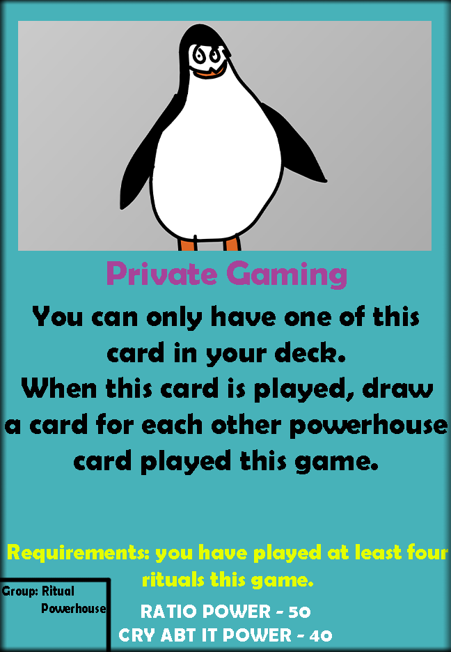 Private Gaming | Meme machine card game Wiki | Fandom
