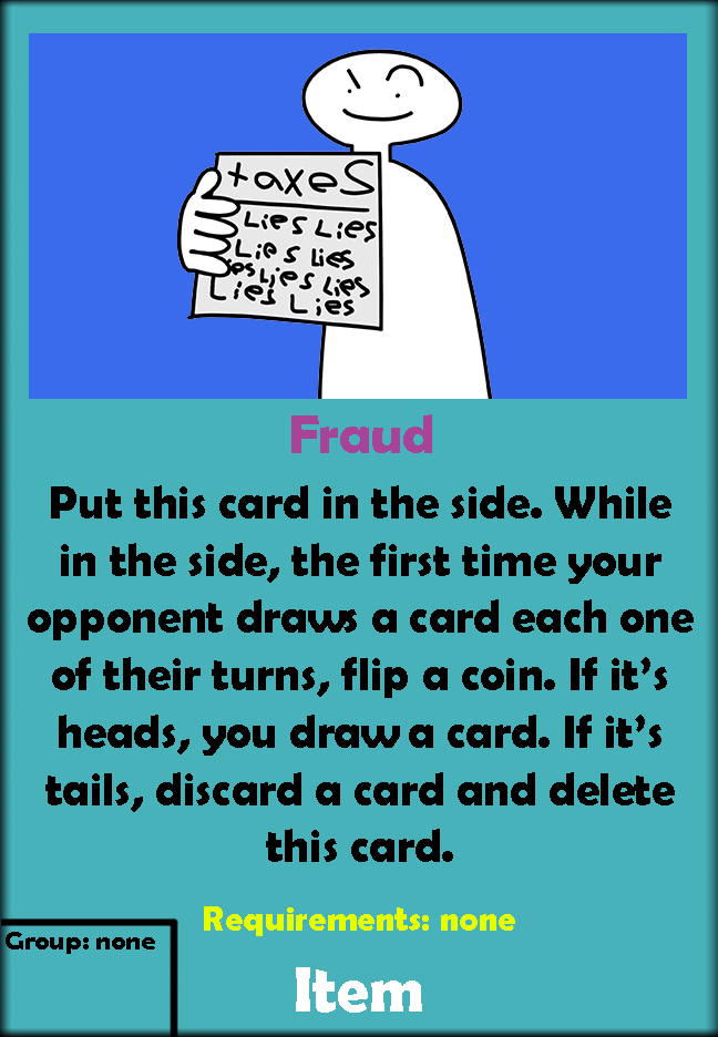 Fraud | Meme machine card game Wiki | Fandom