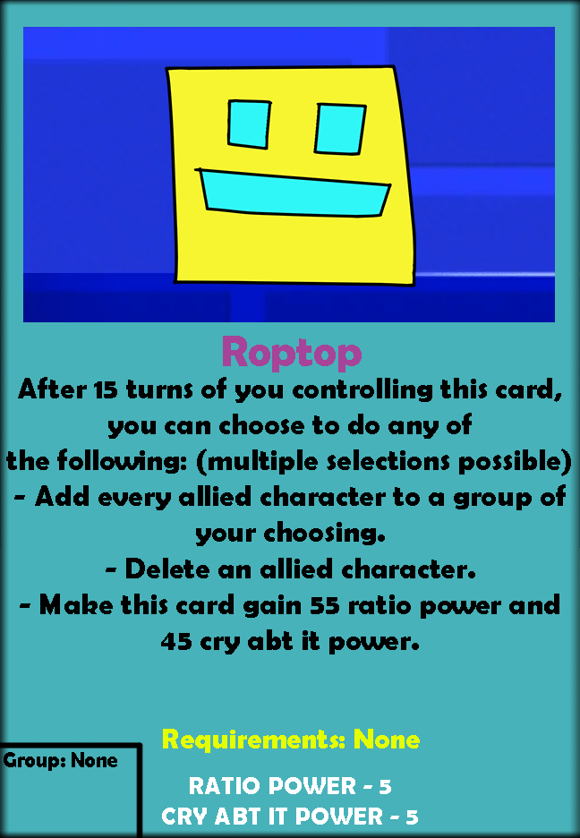 Robtop | Meme machine card game Wiki | Fandom