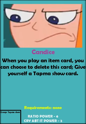 Candice | Meme machine card game Wiki | Fandom
