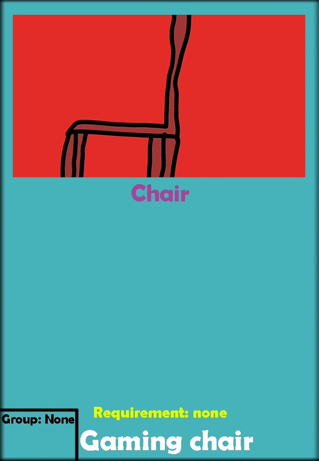 Chair | Meme machine card game Wiki | Fandom