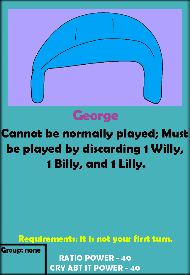 George | Meme machine card game Wiki | Fandom