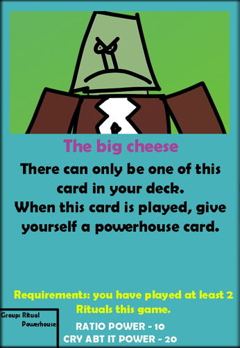 The big cheese | Meme machine card game Wiki | Fandom