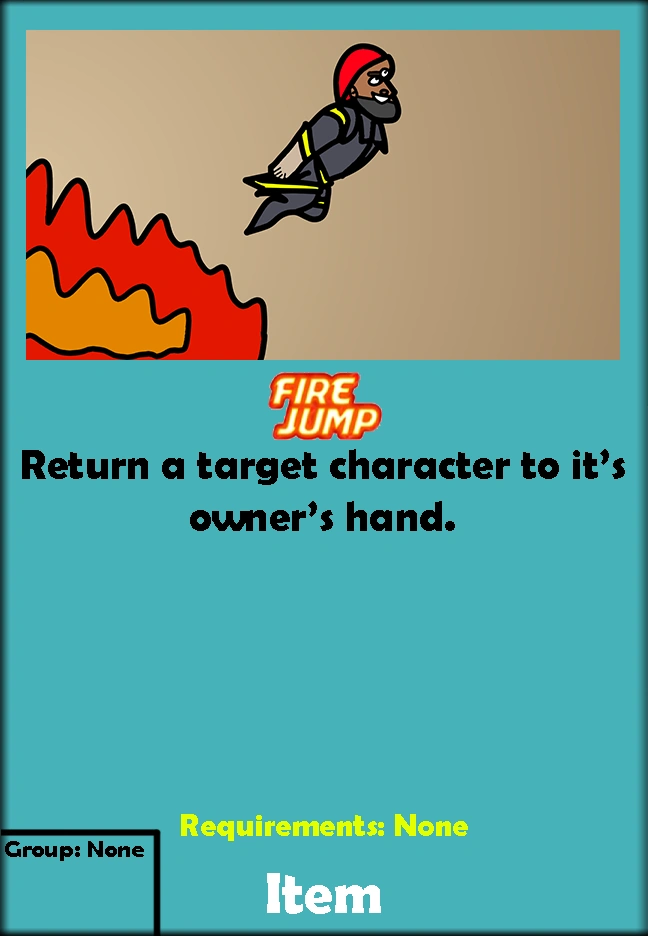 Fire jump | Meme machine card game Wiki | Fandom