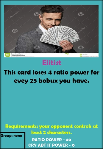 Elitist | Meme machine card game Wiki | Fandom