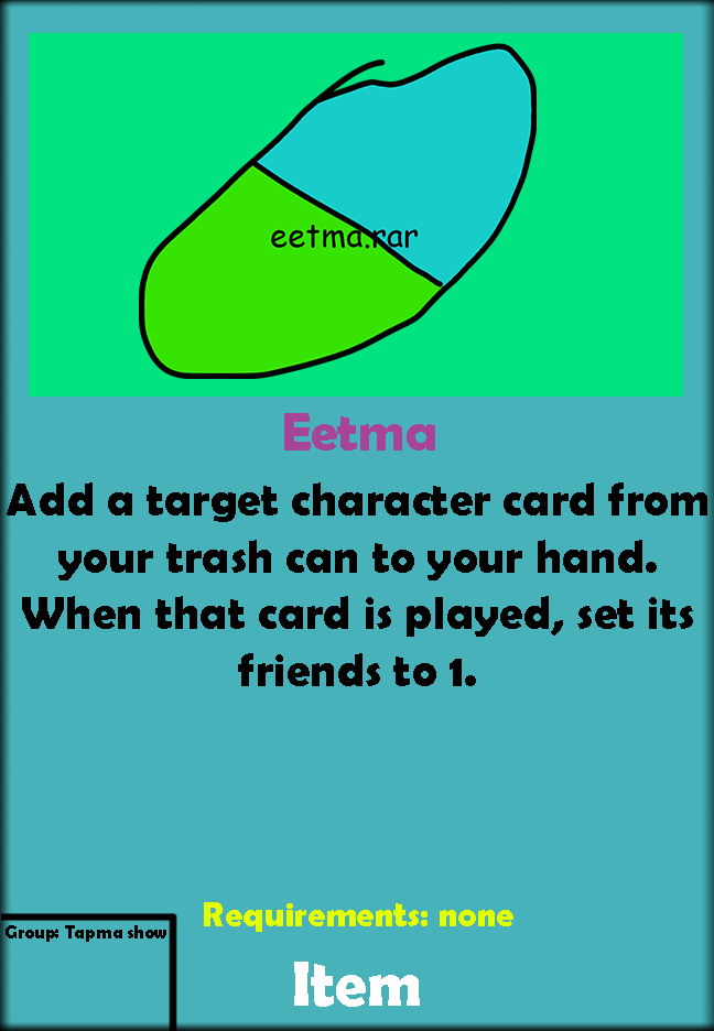 Eetma | Meme machine card game Wiki | Fandom