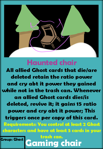 Haunted chair | Meme machine card game Wiki | Fandom